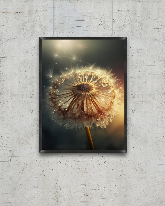 Blowing Dandelion Art