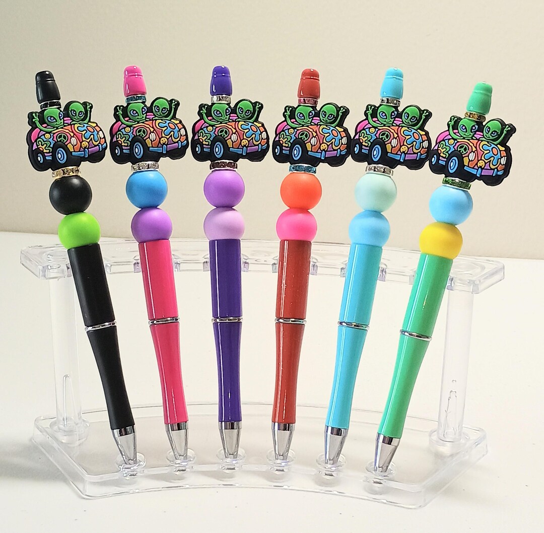 Hippie Peace Alien Beaded Pens - Etsy