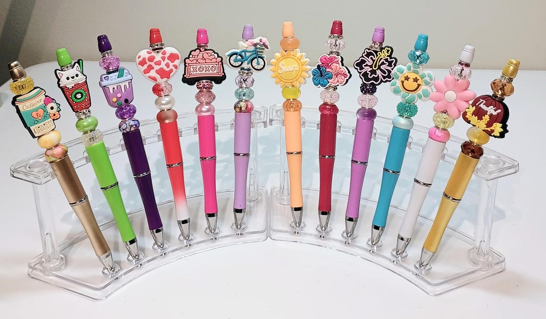 Caffeine, Boba and Assorted Beaded Pens - Etsy