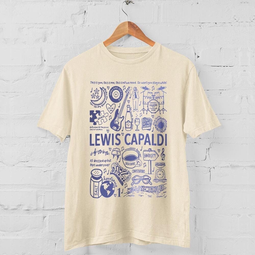 Lewis Capaldi Shirt Lewis Capaldi Album Lewis Capaldi Band - Etsy Hong Kong