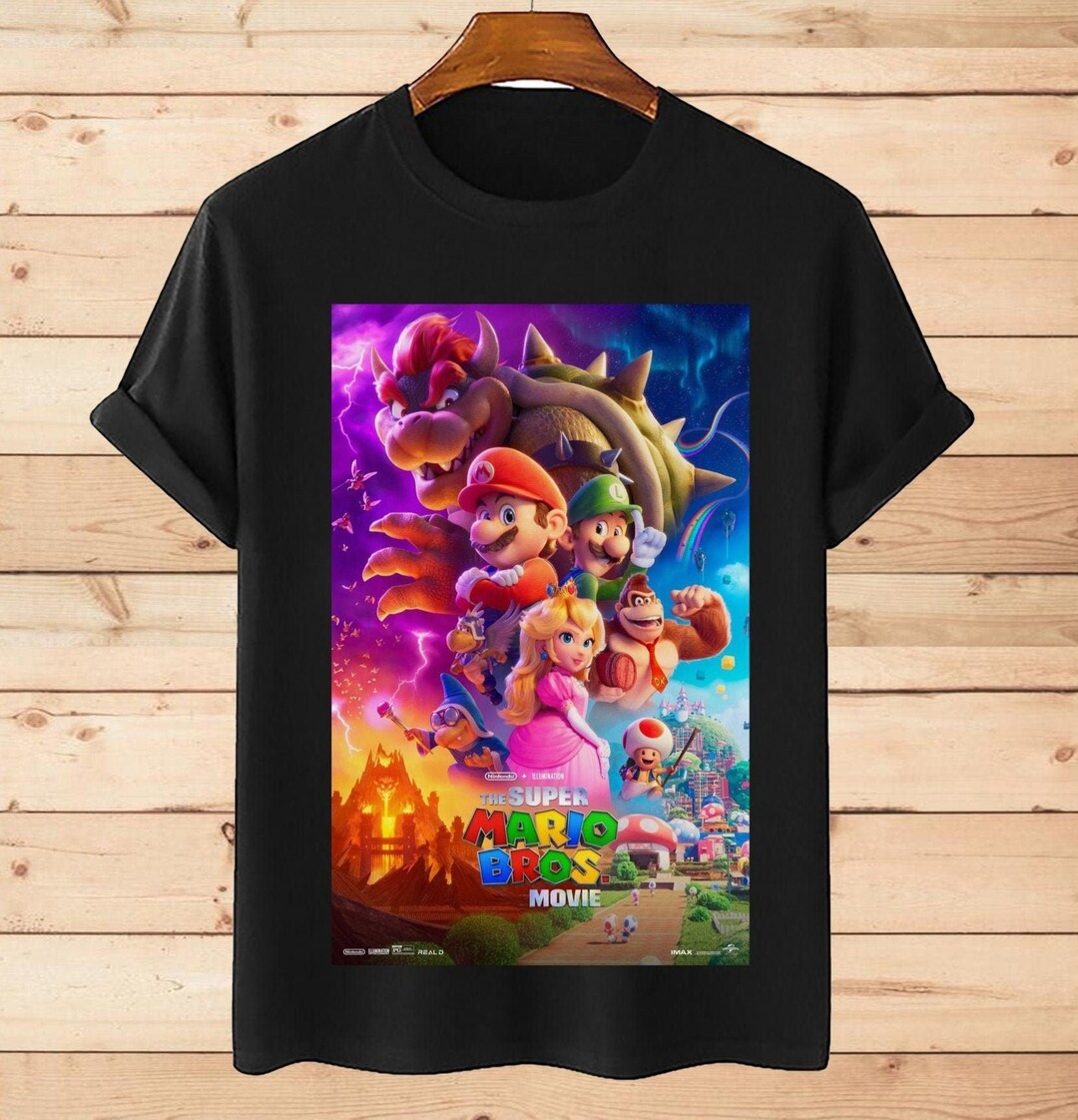 Super Mario Bros Movie Shirt Super Mario Bros Shirt Super - Etsy