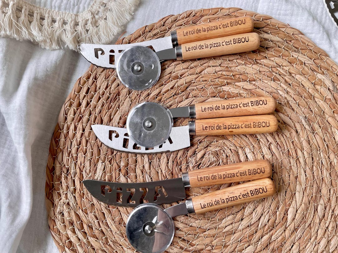 Personalized PIZZA CUTTER ROCKER | Custom Pizza Cooking Tool | Pizza ...