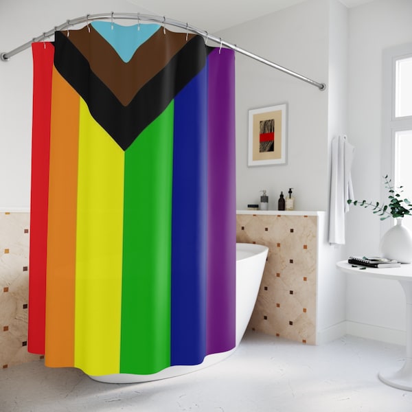 Gay Shower Curtain Etsy