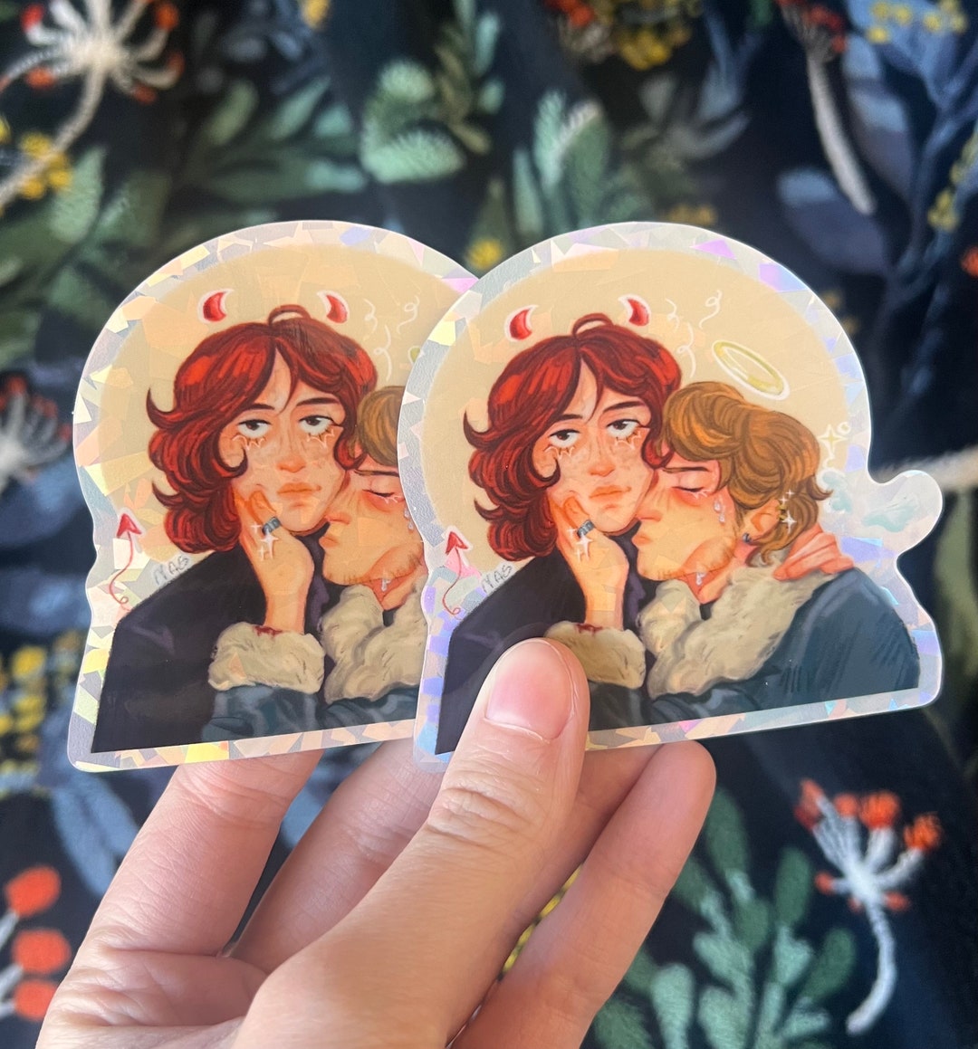 Daniel and Armand Holographic Vinyl Sticker - Etsy
