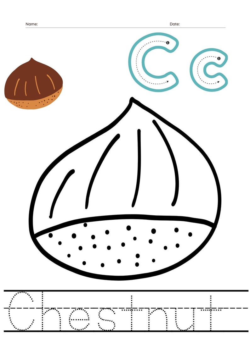 ABC Worksheets for Kids, Learning Alphabet From Simple Lines ...