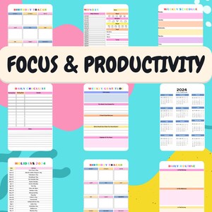 The Ultimate ADHD Planner for KIDS 2024 Digital & Printable - Etsy