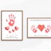 Valentine Day Handprint Craft Bundle, Valentine Craft for Kids Toddlers ...