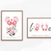 Valentine Day Handprint Craft Bundle, Valentine Craft for Kids Toddlers ...