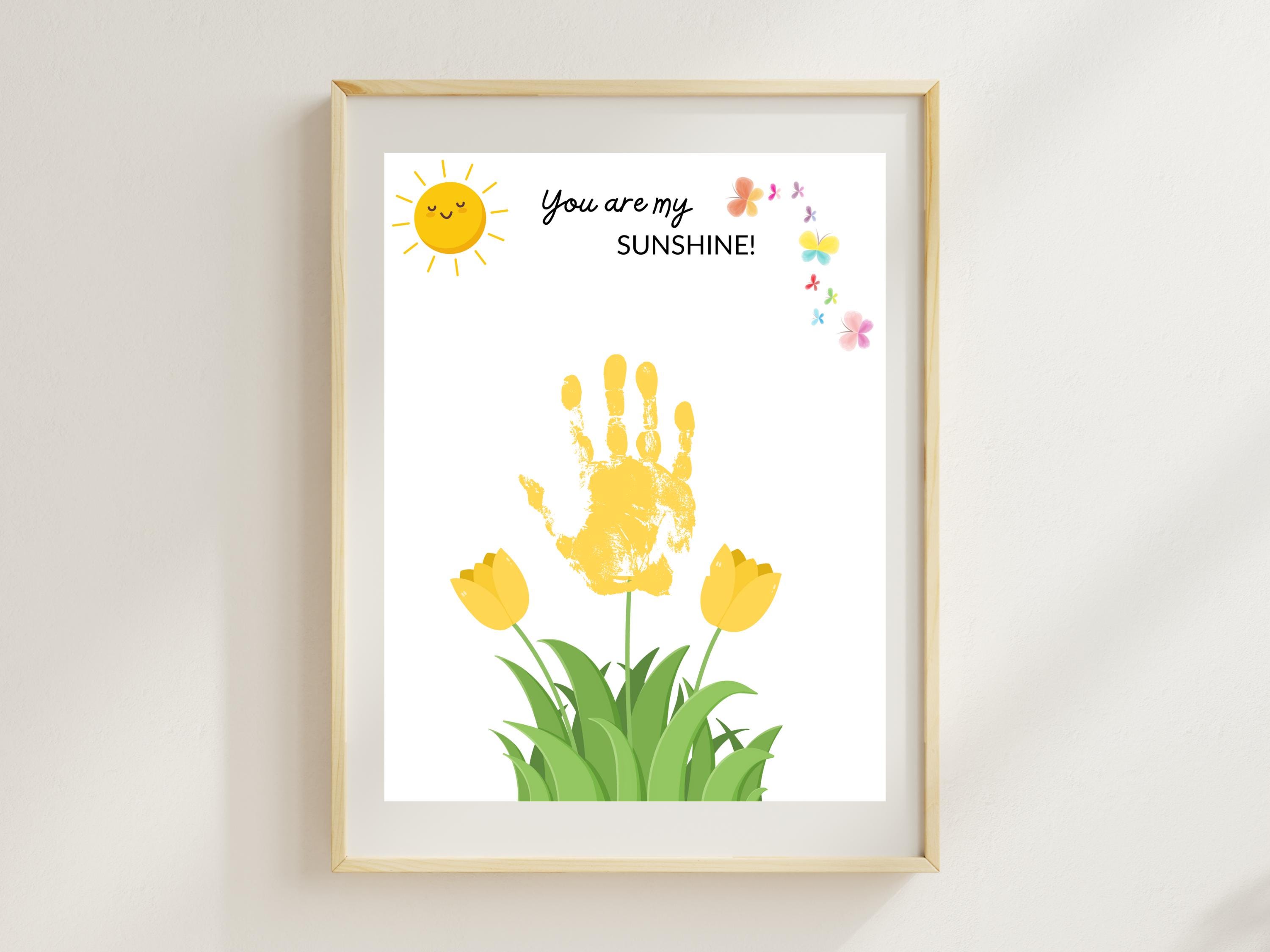 20 Easter Handprint Craft for Toddlers, Spring Easter Art Bundle For ...