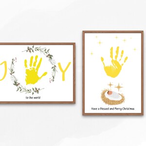 Christmas Handprint Art Christian, Christmas Nativity Handprint Art ...