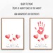 Valentine Day Handprint Craft Bundle, Valentine Craft for Kids Toddlers ...