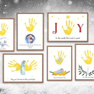 Christmas Nativity Handprint Craft, Nativity Scene Handprint Crafts ...
