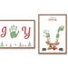 Christmas Handprint Art Bundle, Printable Handprint Christmas Bundle ...