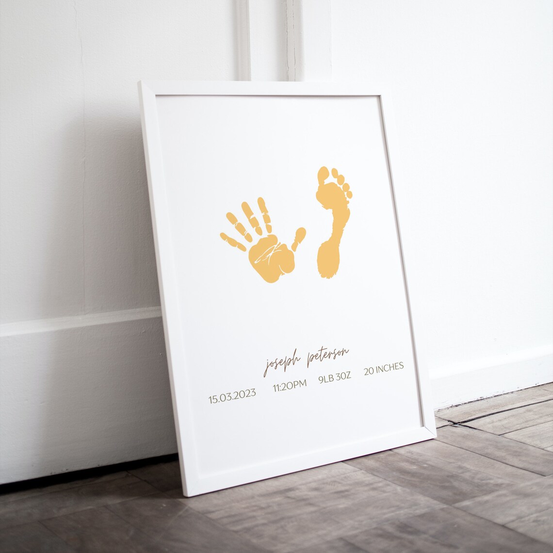Personalized Baby Poster Set of 3, Baby Wall Decoration, Baby Firsts ...