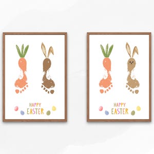 Easter Handprint Art Bundle, Easter Craft Bundle, Preschool Craft Fot ...