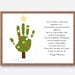 Christmas Tree Handprint Craft, Poem, Christmas Tree Handprint Craft ...