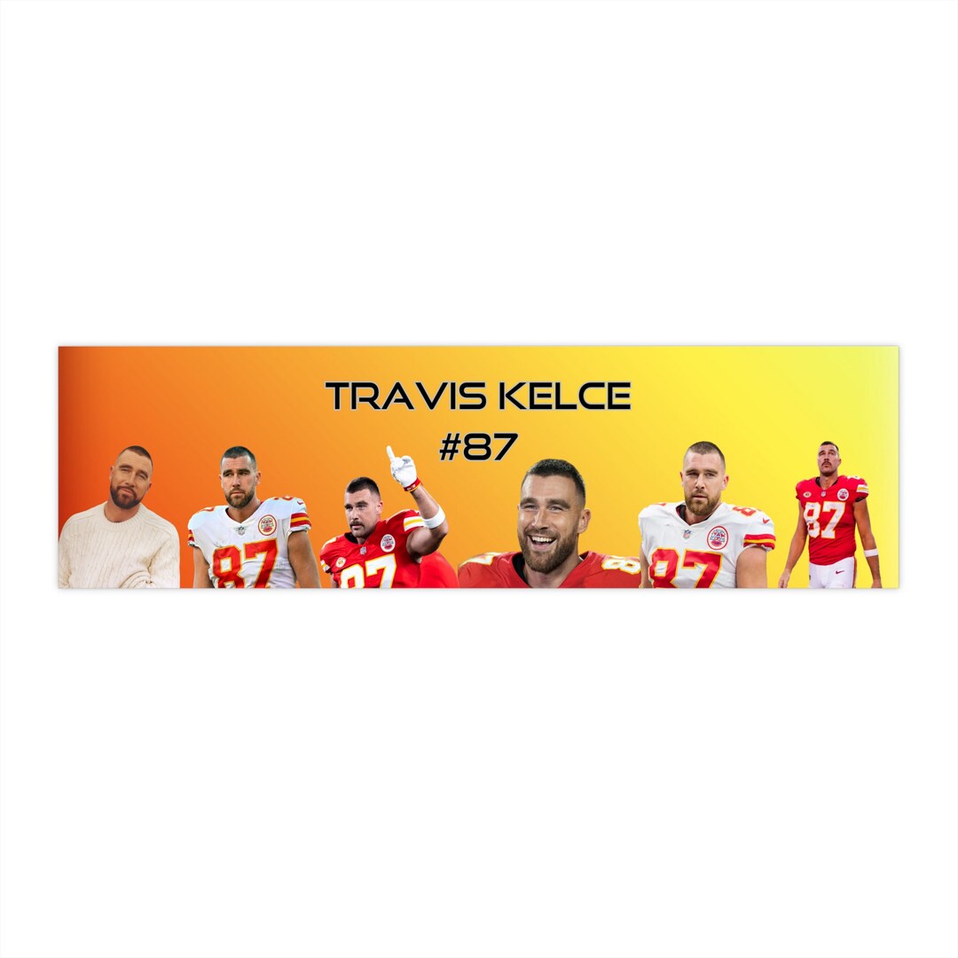 Travis Kelce 87 Sexy Bumper Sticker - Etsy