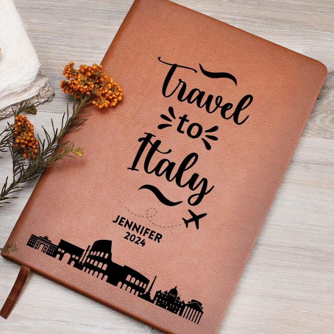Travel Journal, Italy Travel Gift, Couples Gift, Graduation Gift ...