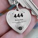 444 Angel Number Keychain Angel Number Car Keychain Numbers - Etsy