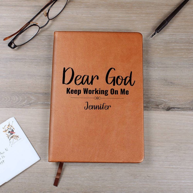 Dear God Keep Working on Me, Spiritual Growth Journal, Self Love Diary ...