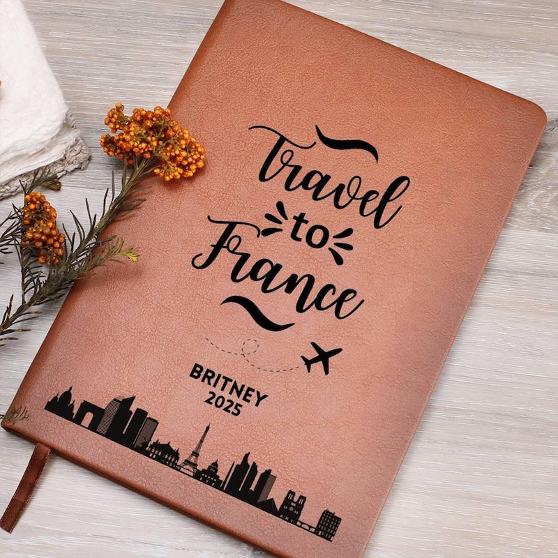 Paris Travel Journal - Etsy