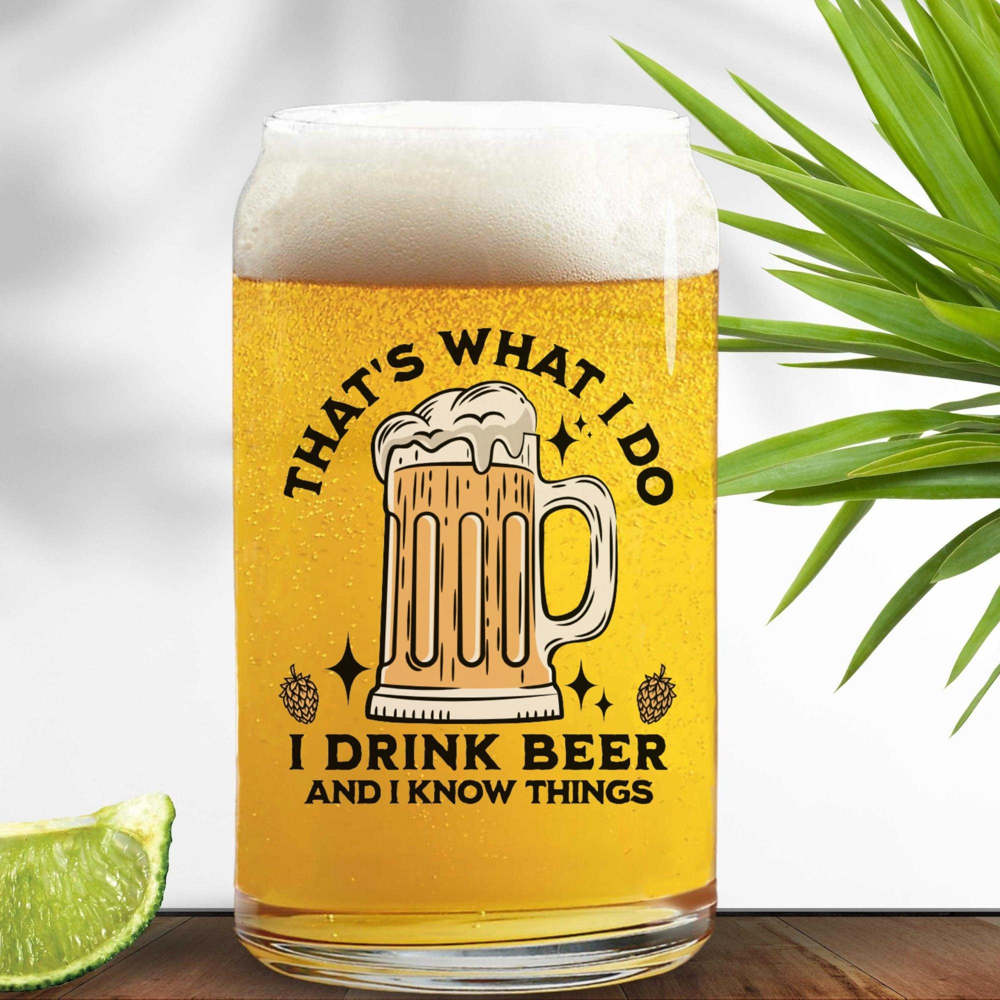 Funny Beer Gifts Beer Glass Can Beer Lover Retirement Gift - Etsy