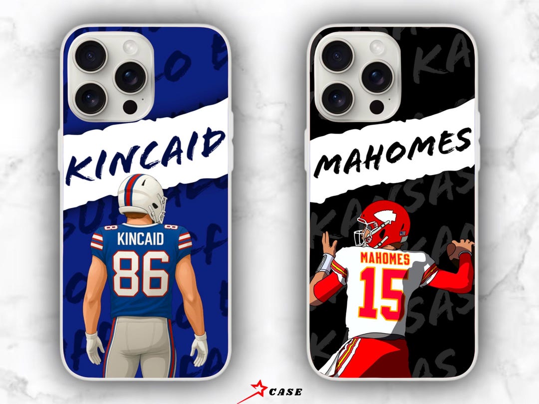 Patrick Mahomes & Dalton Kincaid Phone Case – Kansas City Chiefs and ...