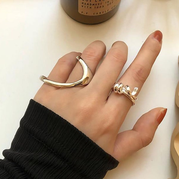 Two Finger Ring - Etsy