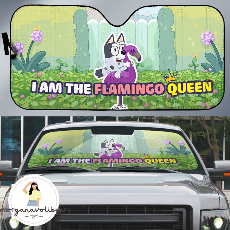 Bluey Car Sun Shade Funny Bluey Sunshade Bluey Car - Etsy UK