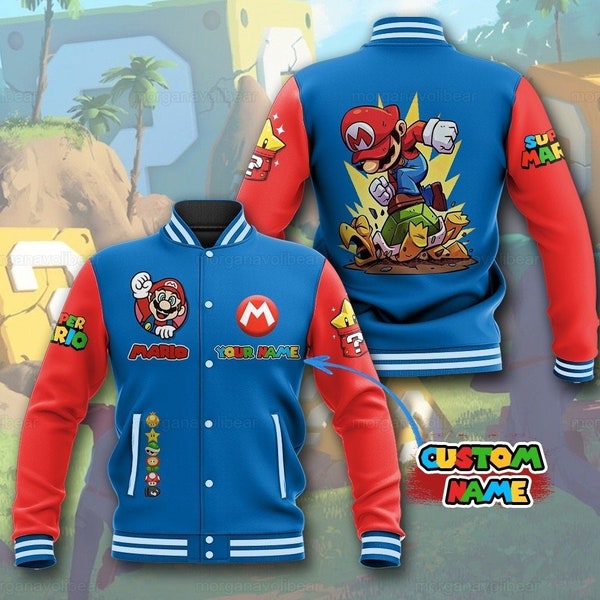 Super Mario Jacket - Etsy