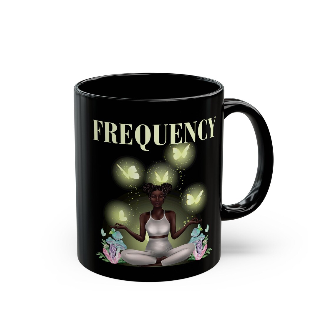 Frequency Mug: High Vibrational Ceramic Cup for Mindfulness - Etsy
