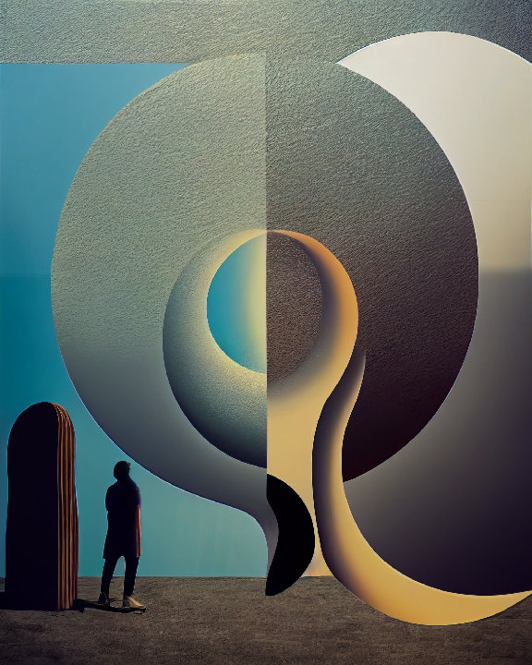 INSTANT DOWNLOAD Metaverse Portal 4007 Abstract Art, Minimalist Art ...