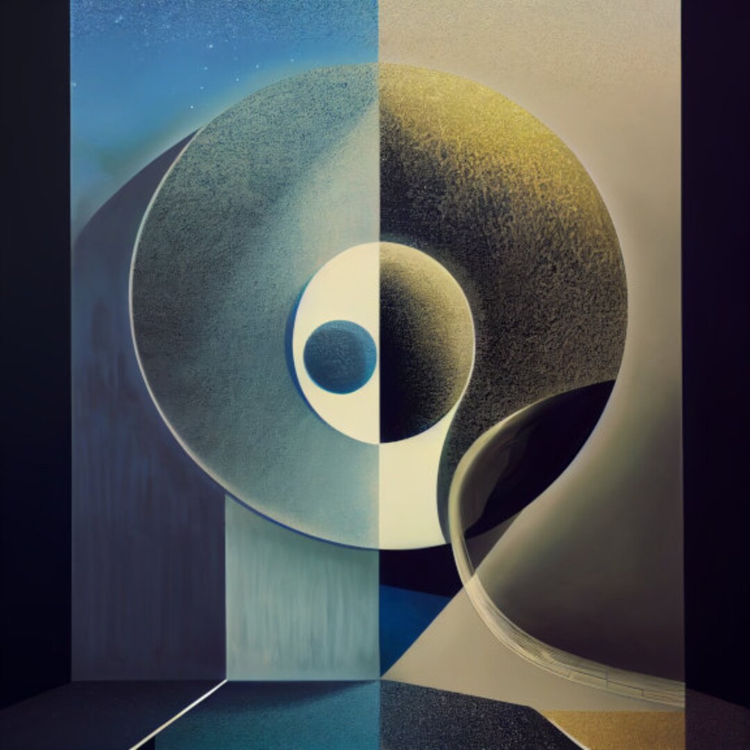 INSTANT DOWNLOAD - Metaverse Portal #3001 - Abstract Art, Minimalist ...