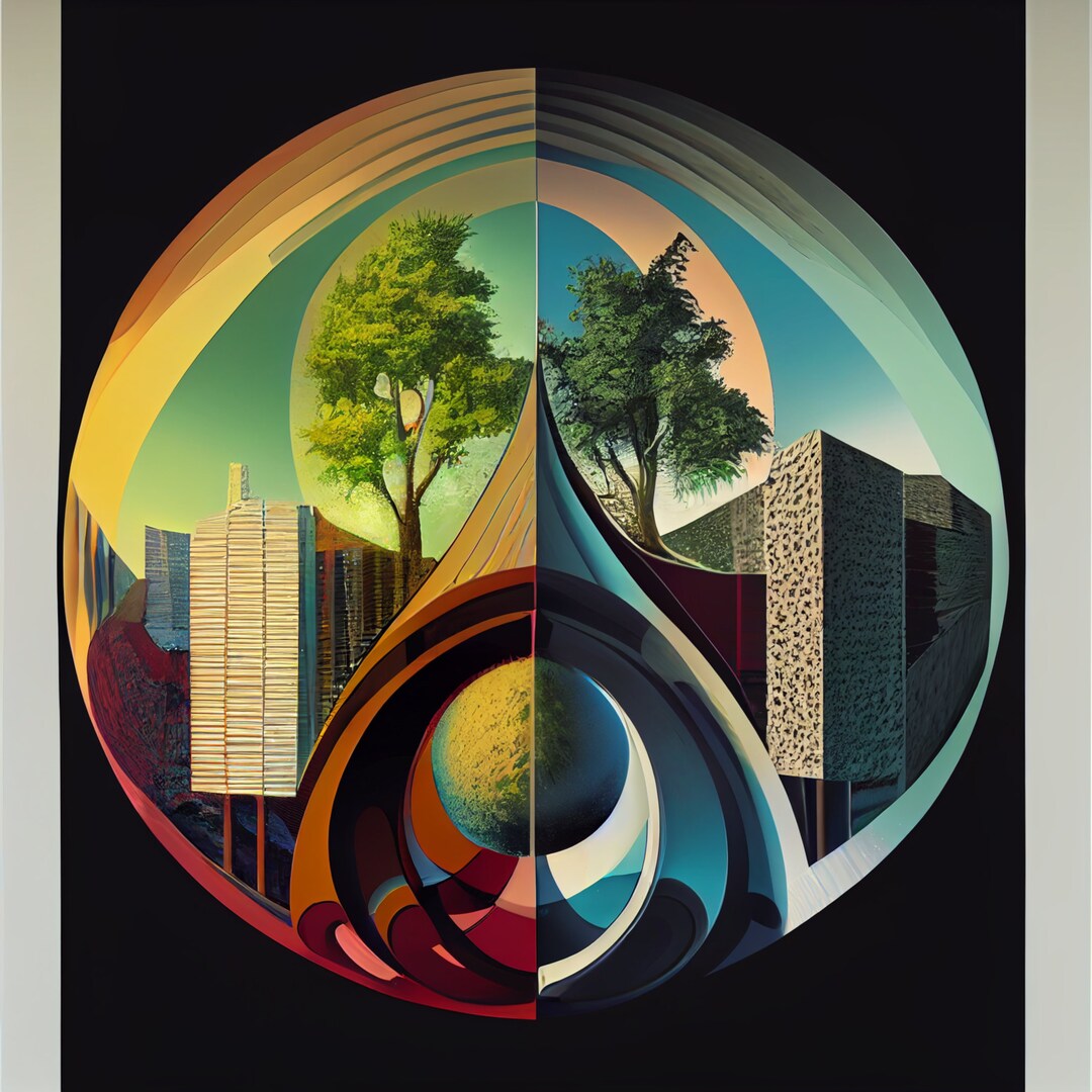 INSTANT DOWNLOAD Metaverse Portal 3003 Abstract Art, Minimalist Art ...