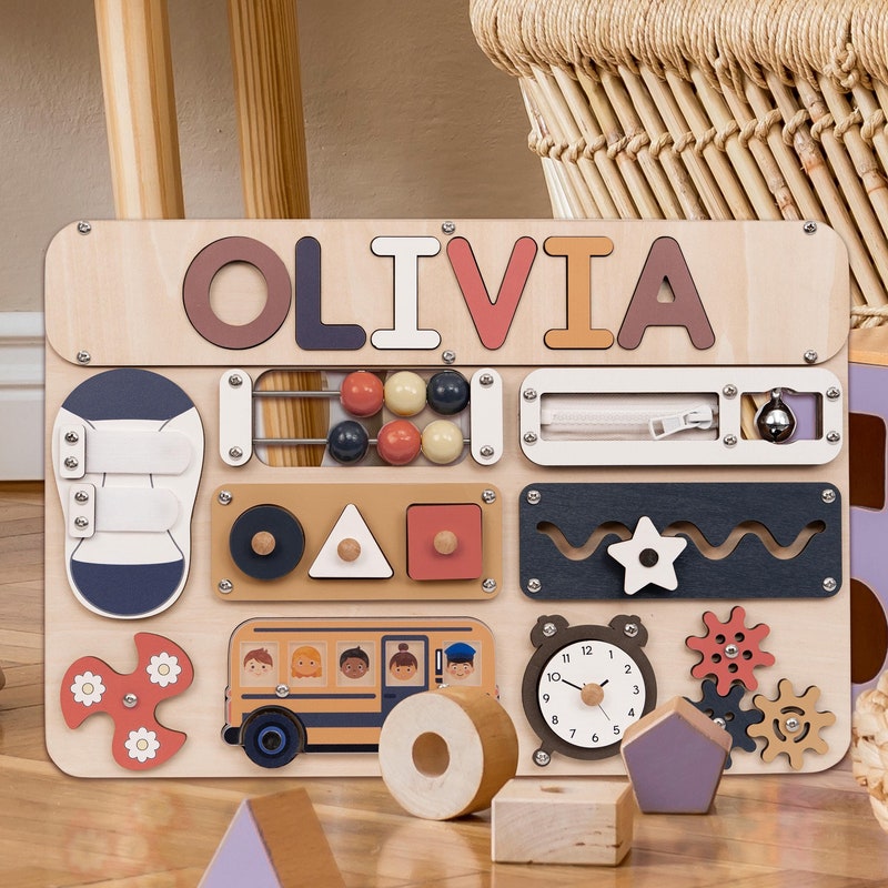 Baby Busy Board - Etsy