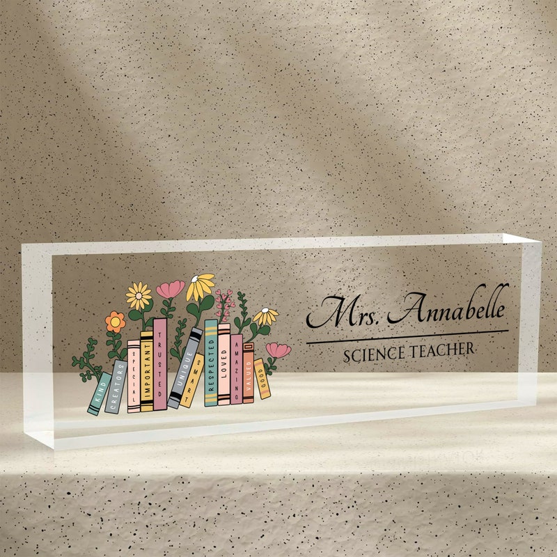 Teacher Desk Decal - Etsy