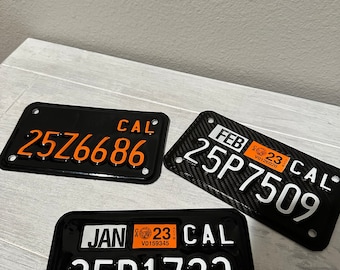 Vinyl California License Plate Wraps - Etsy