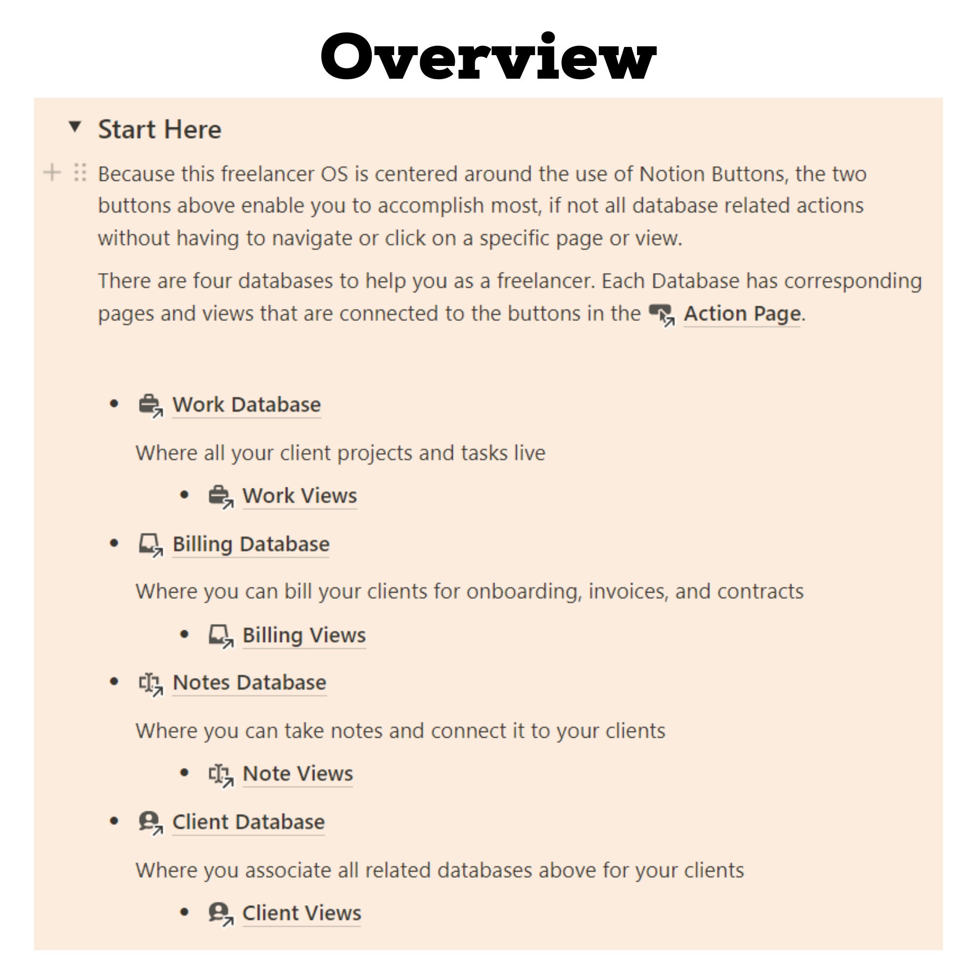 Freelancer Operating System Notion Template for Client Work Management, All-in-one Freelancer ...