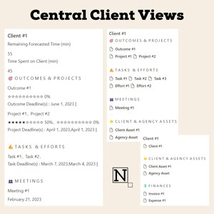 Agency Operating System Notion Template Notion Business & - Etsy