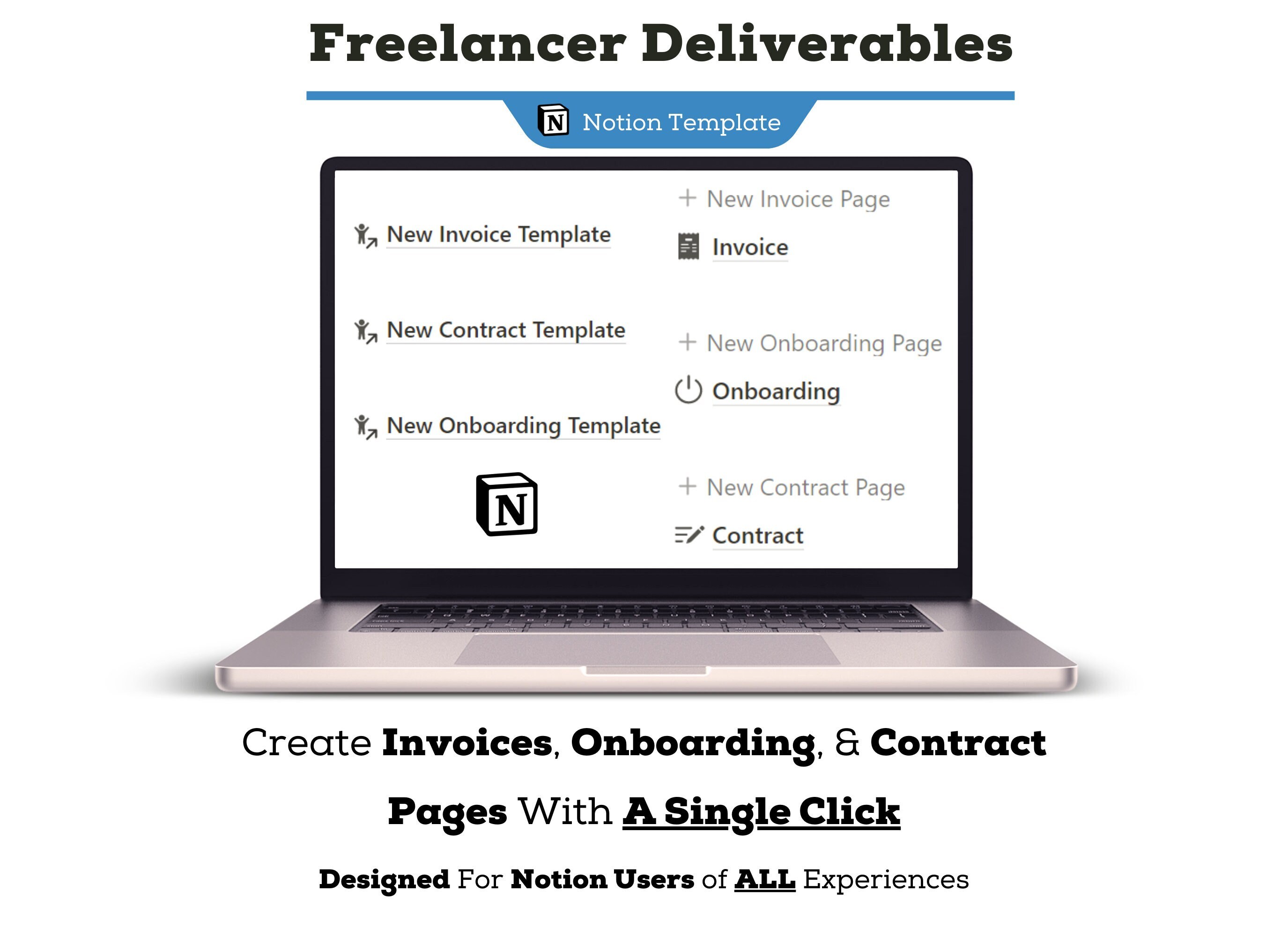 Notion Template for Freelancers, Invoice, Onboarding & Contract ...