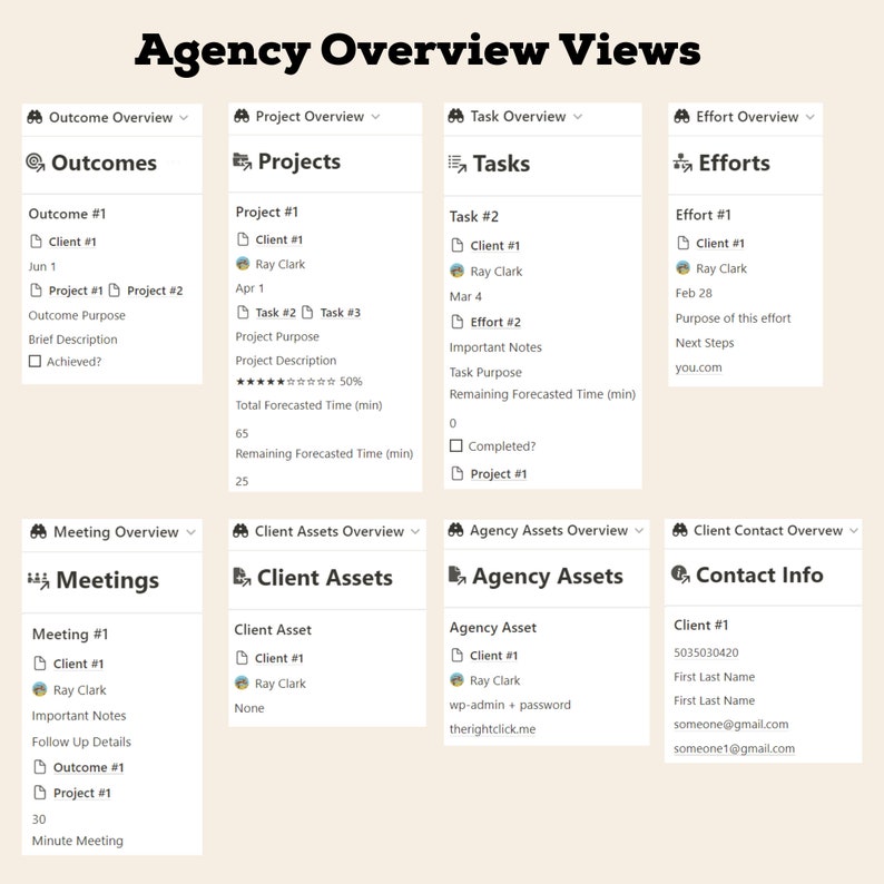 Agency Operating System Notion Template Client Management - Etsy Agency Operating System Notion Template Client Management - Etsy