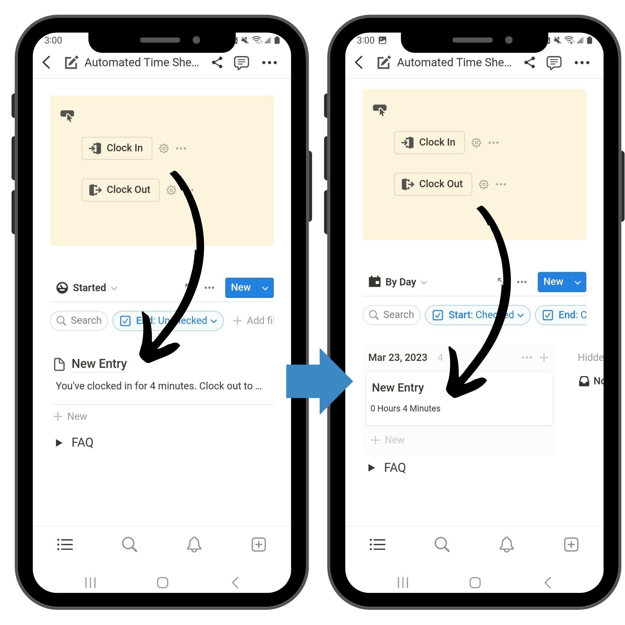 Automate Your Time Sheet, Timesheet Notion Template to Make Tracking ...