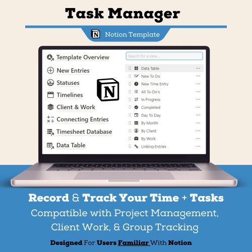 Notion Ultimate Project Management Template Planner - Etsy