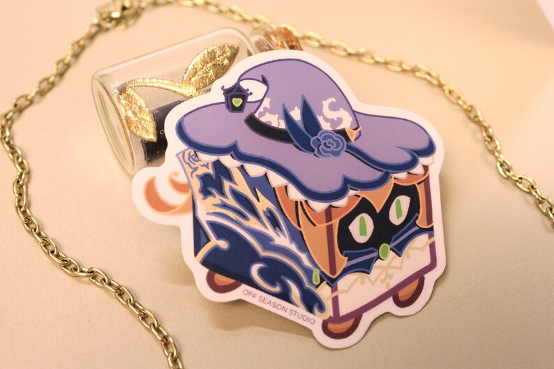 Lisa Catbox Sticker Genshin Impact, Lisa, Kirara, Komaniya Express, Cat ...