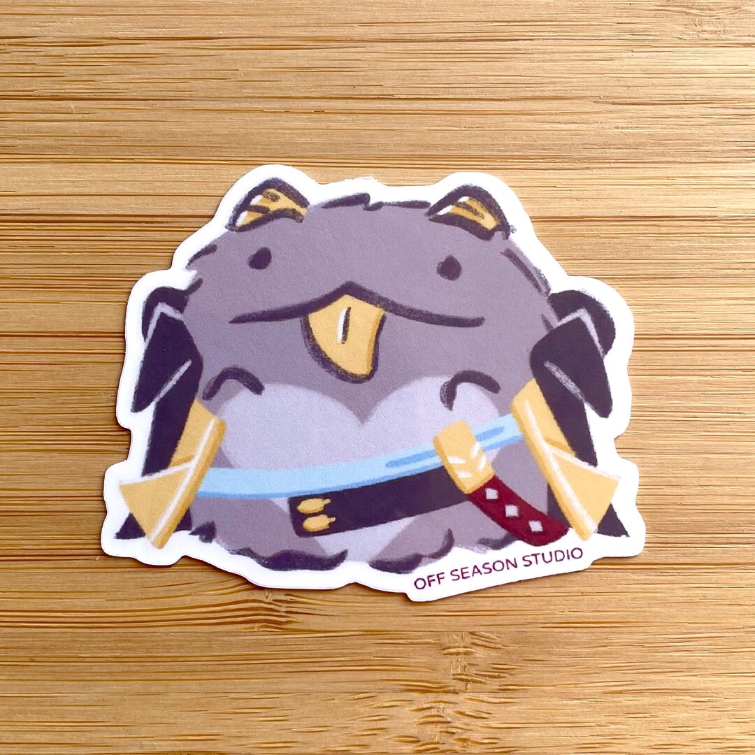 Trailblazer Poro Sticker Honkai Star Rail Trailblazer - Etsy