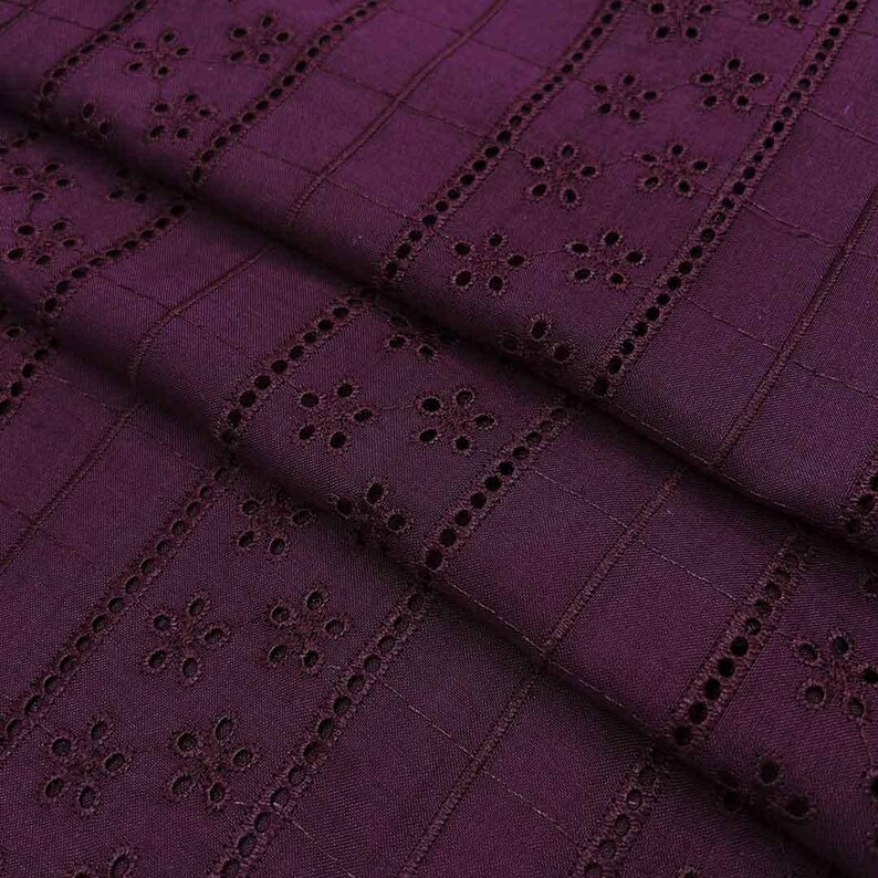 Hakoba Embroidered Cotton Hakoba Fabric | 2.5M and 5M Dress Material ...