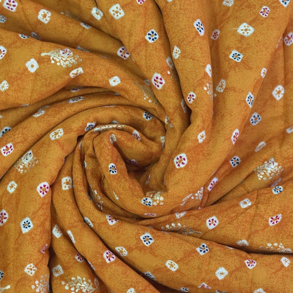 Rayon Print Fabric - Etsy