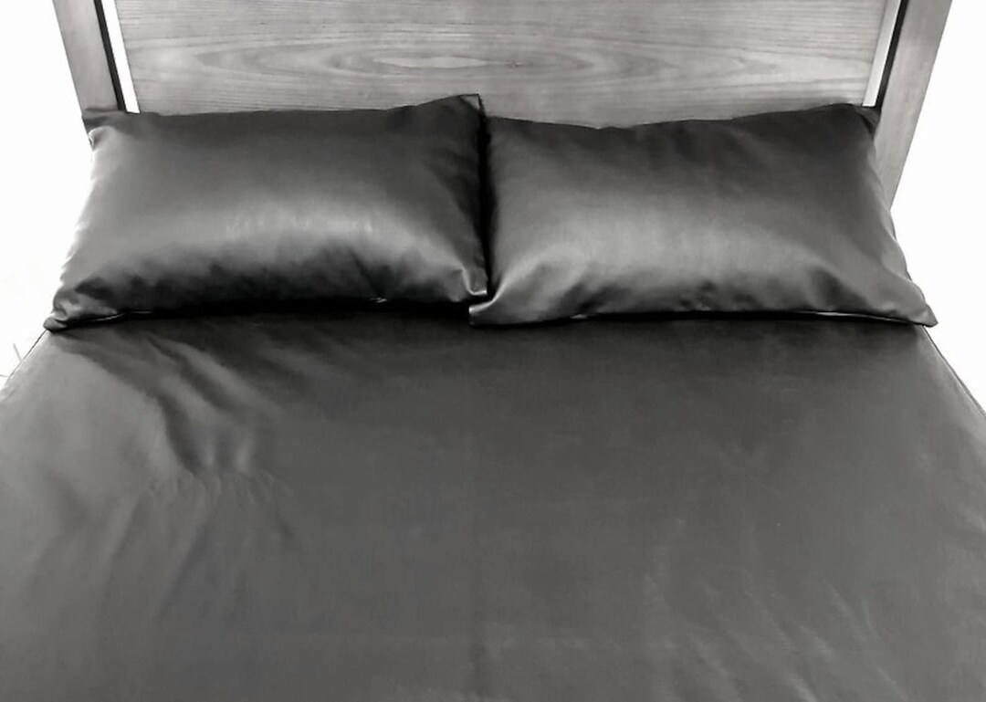Real Sheep Skin Leather Bed Sheet With Pillow Cover - Etsy