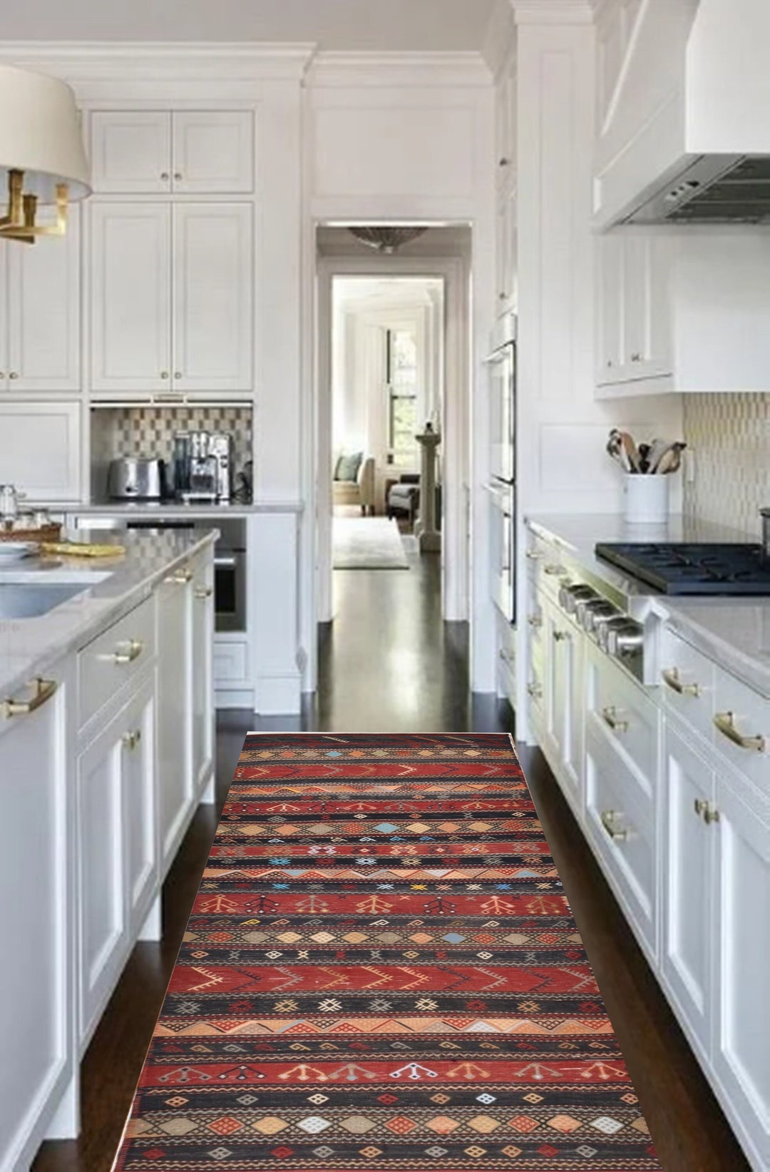 4x12 Tribal Vintage Runner 4x12 Turkish Kilim Rug 4x12 - Etsy