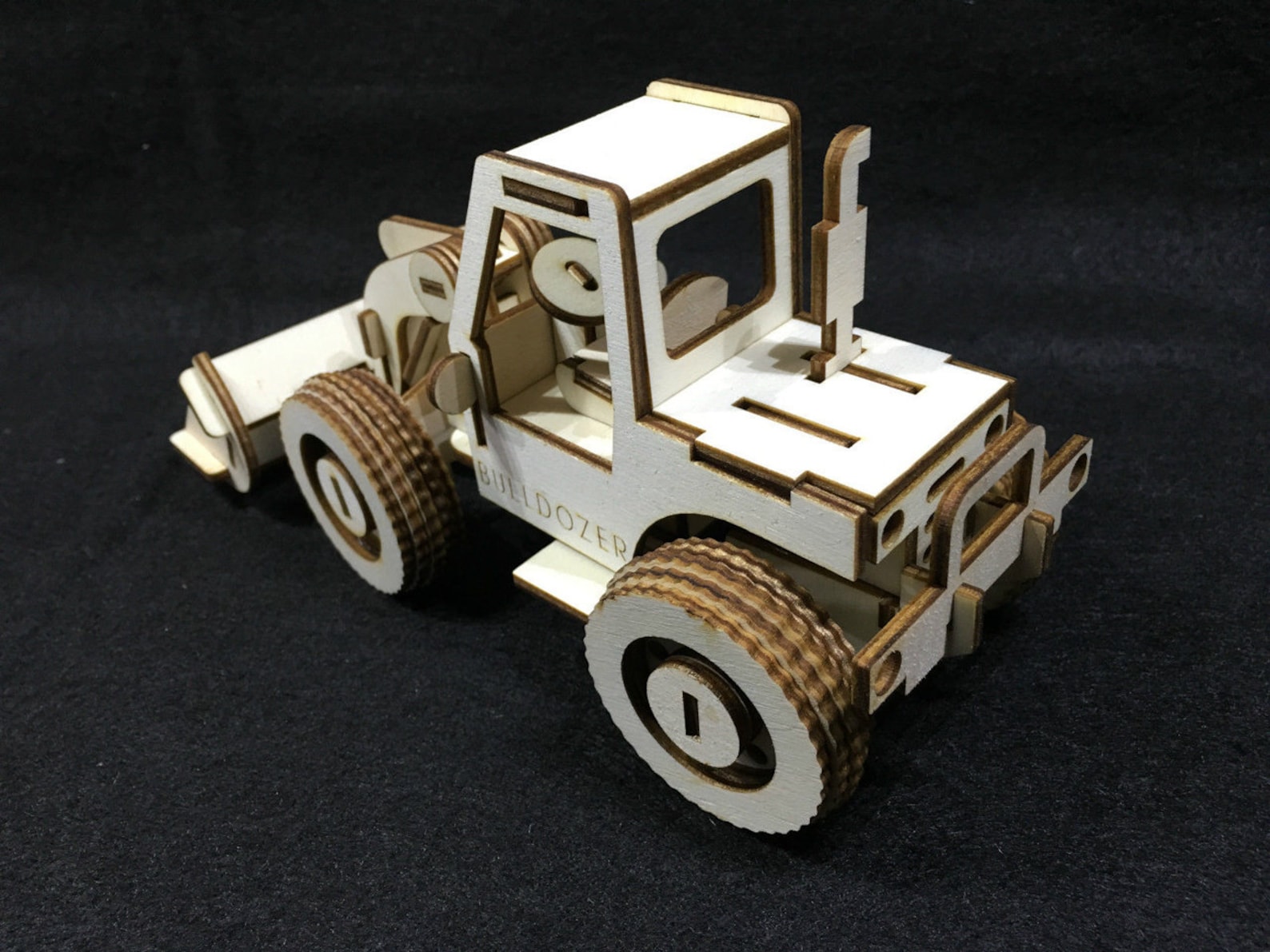 Laser Cut Bulldozer Ector Wooden Buldozer Cdr Dxf Svg Ai Vector File - Etsy